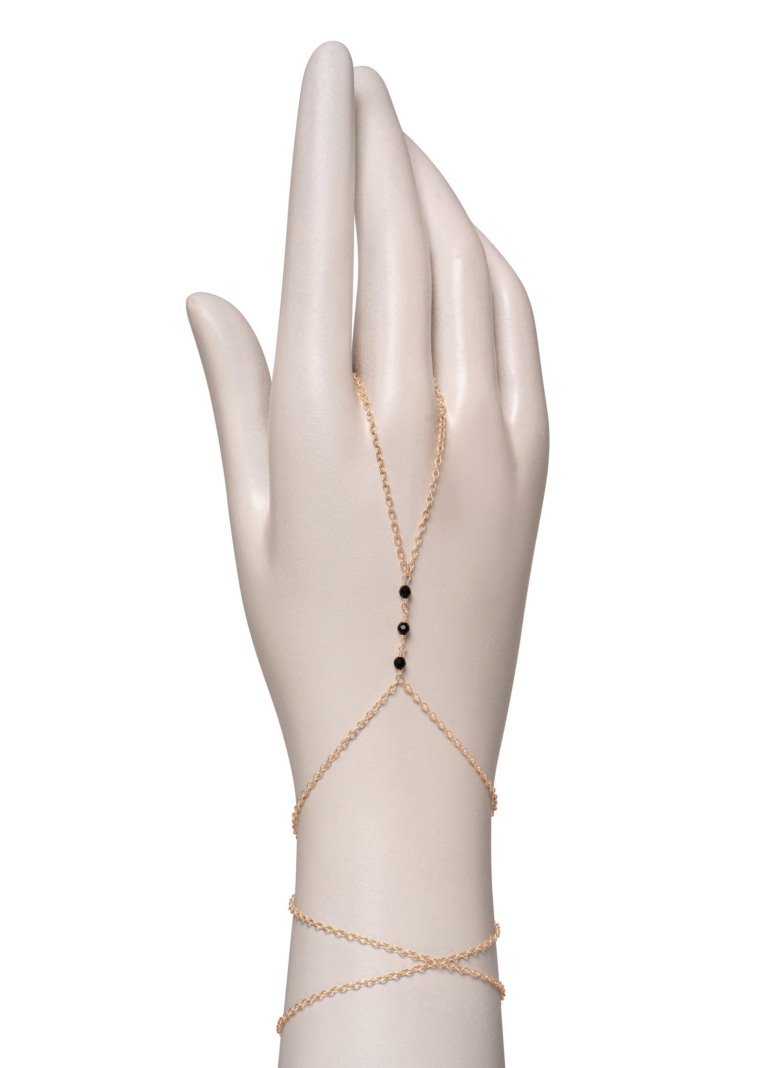 3 Point Hand Chain | Goldish